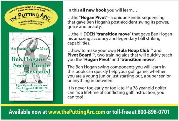 The Putting Arc - Golfer's #1 Putting Training Aid